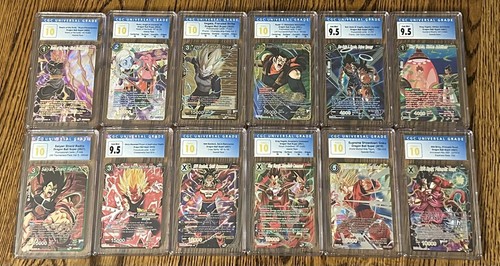 Dragon Ball Super CGC Blue Label Graded Card Lot - Pristine 💎 Goku ...