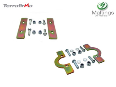 TERRAFIRMA FRONT + REAR COIL SPRING RETAINING PLATES TF505 TF506 FITS ...