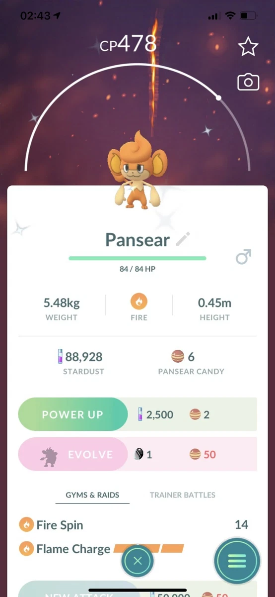 Shiny Pansear