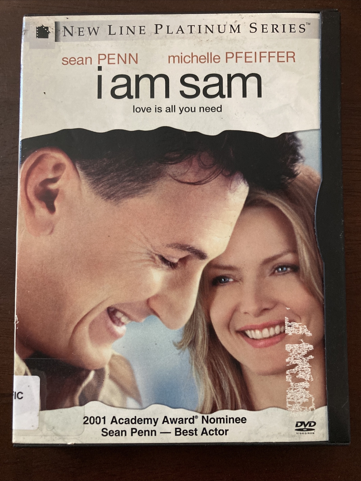 I Am Sam DVD 2002 Sean Penn & Michelle Pfeiffer 794043553721 | eBay