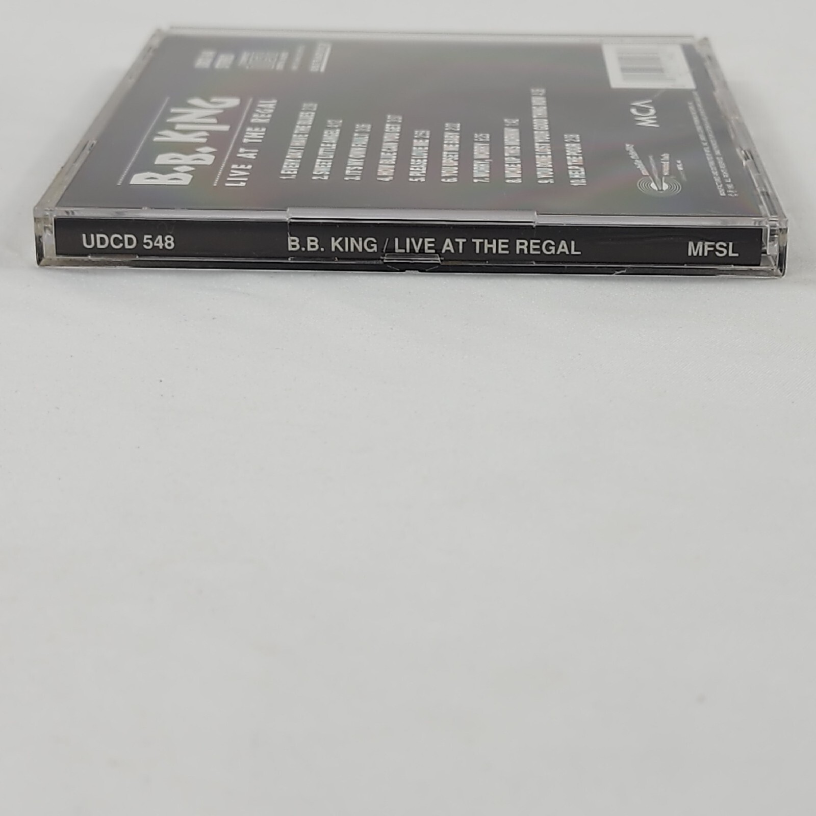 B.B. King-Live at the Regal MFSL UDCD 548 Gold Original Master ...