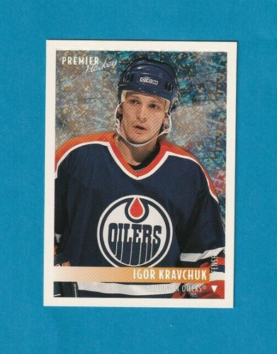 1994-95 Topps Premier SPECIAL EFFECTS # 172 Igor Kravchuk EDMONTON ...