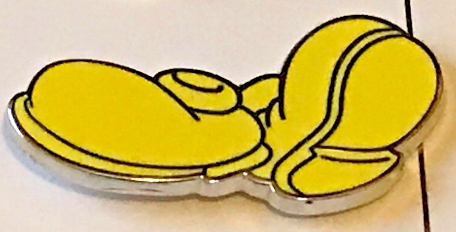 Disney pins Mickey Clothes 4 pin set on original card Icon hand pants ...