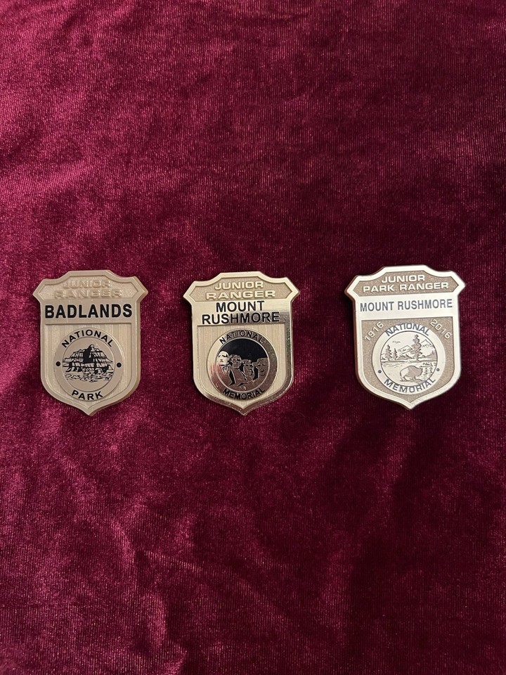 Three Junior Park Ranger Batches Pins | eBay