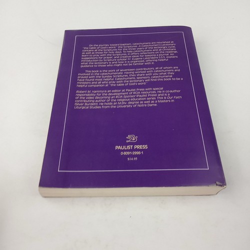 A Catechumen's Lectionary Robert Hamma 1988 | eBay