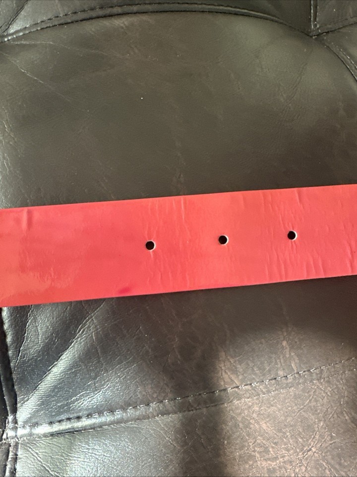 VERSACE H&M PINK PATENT LEATHER BELT SIZE US Small *See Flaws* | eBay