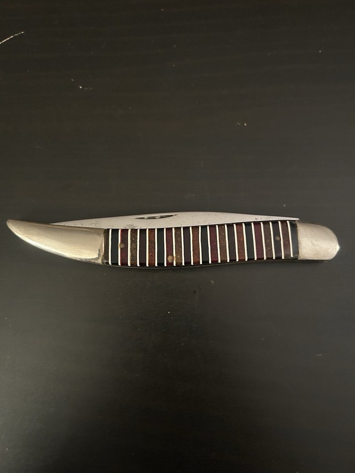 Kutmaster Candy Stripe Vintage Toothpick Knife | eBay