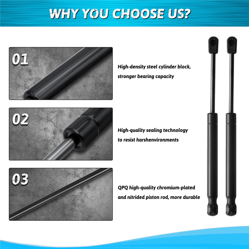 2Pcs For Volvo XC60 Design Sport Front Hood Lift Support Gas Shock ...