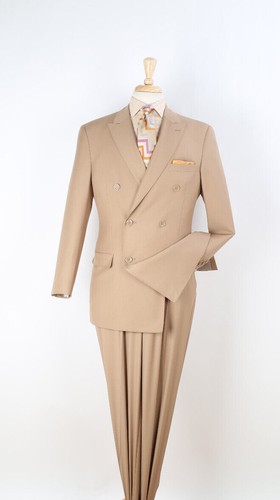 Apollo King Men's 2pc Double Breasted Business Suit | eBay