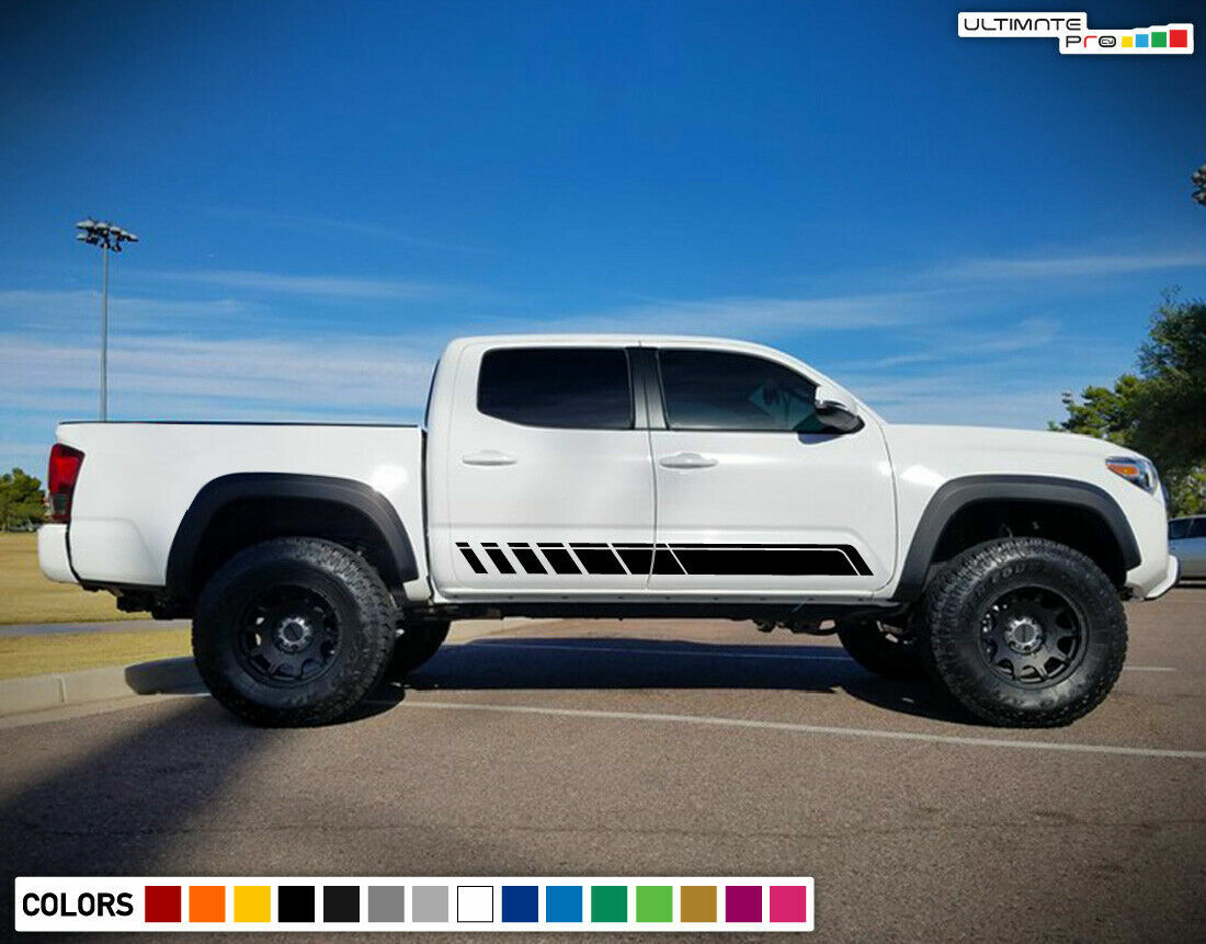 Decal Sticker For Toyota Tacoma TRD Pro SR SR5 4X4 Side line Stripe Off ...