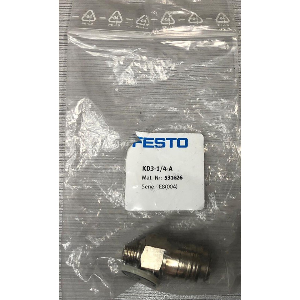 one New FESTO connection socket KD3-1/4-A 531626 Free shipping | eBay