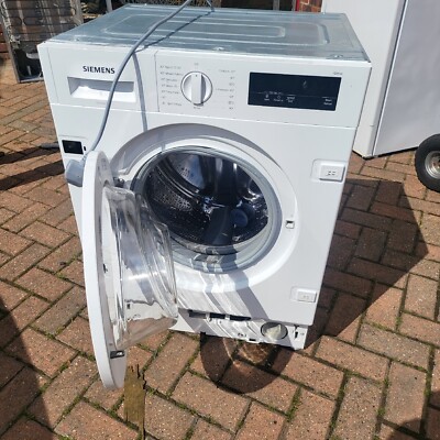Integrated washing machine Siemens iq500 | eBay