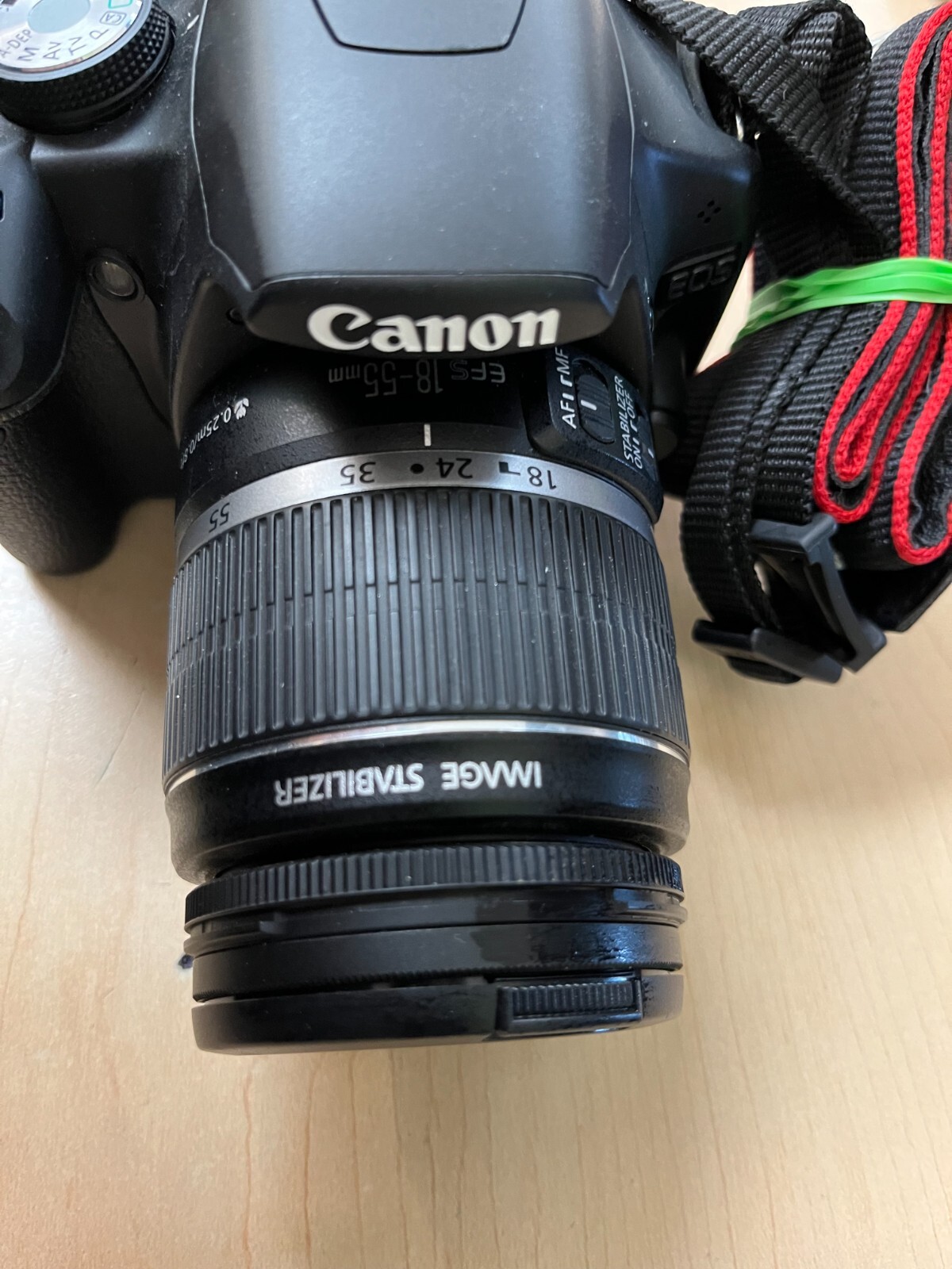 Canon Rebel T1i 15.1MP DSLR Camera w/18-55mm Lens - No charger (¢) | eBay