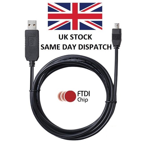 FTDI USB Programming Cable UNIDEN BCT15X BR330T BCD396XT BCD996XT ...