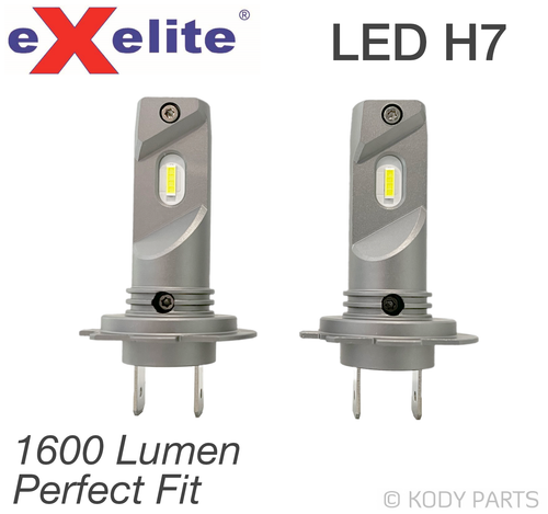 H7 LED Globes Pair - Headlamps - Perfect fit - 6500K Exelite | eBay ...