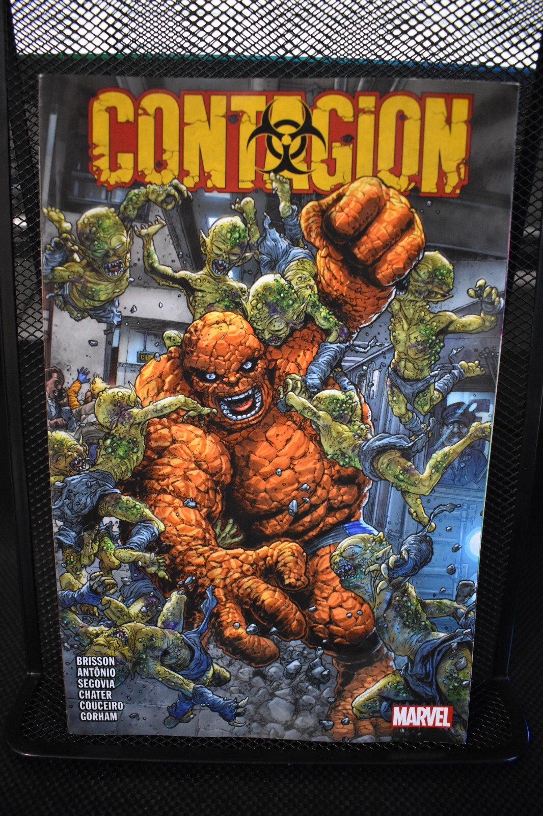 Contagion Complete Marvel TPB BRAND NEW The Thing Mole Man Avengers FF ...