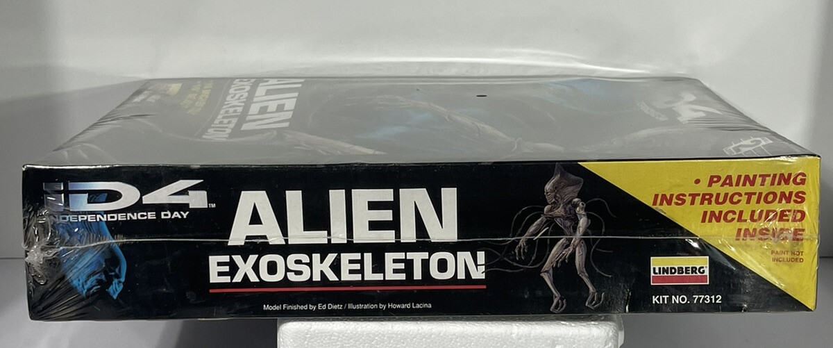 1996 LINDBERG ID4 INDEPENDENCE DAY ALIEN EXOSKELETON #77312 | eBay