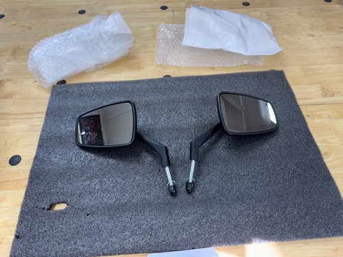 Harley Davidson Switchback Mirrors, Black #56000343, Left/Right | eBay