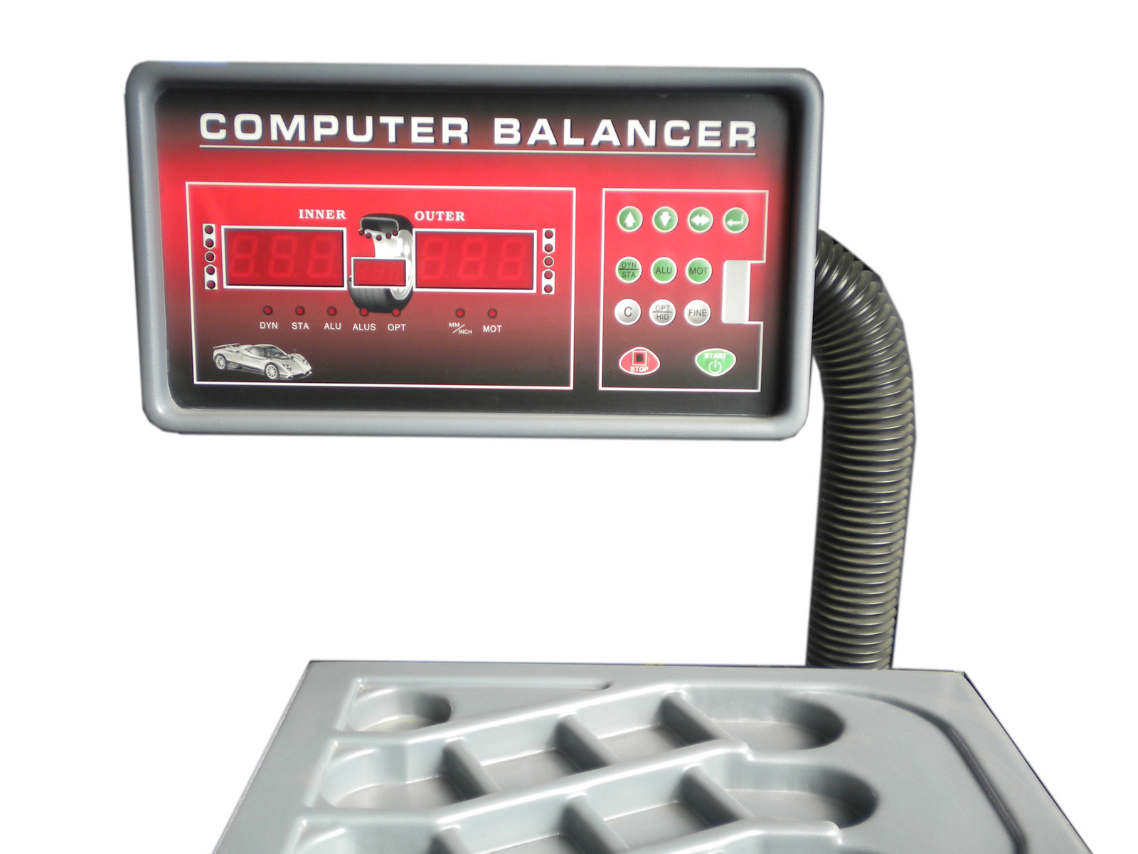 Computerized Wheel Balancer CB-3550, Commercial Grade, Reliable ...