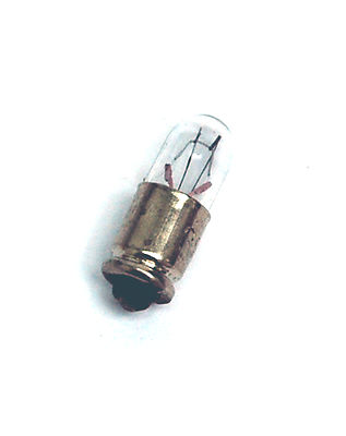 5pc 388 Subminiature Bulb Midget GROOVE Base MG 28V 40mA Pilot Lamp ...