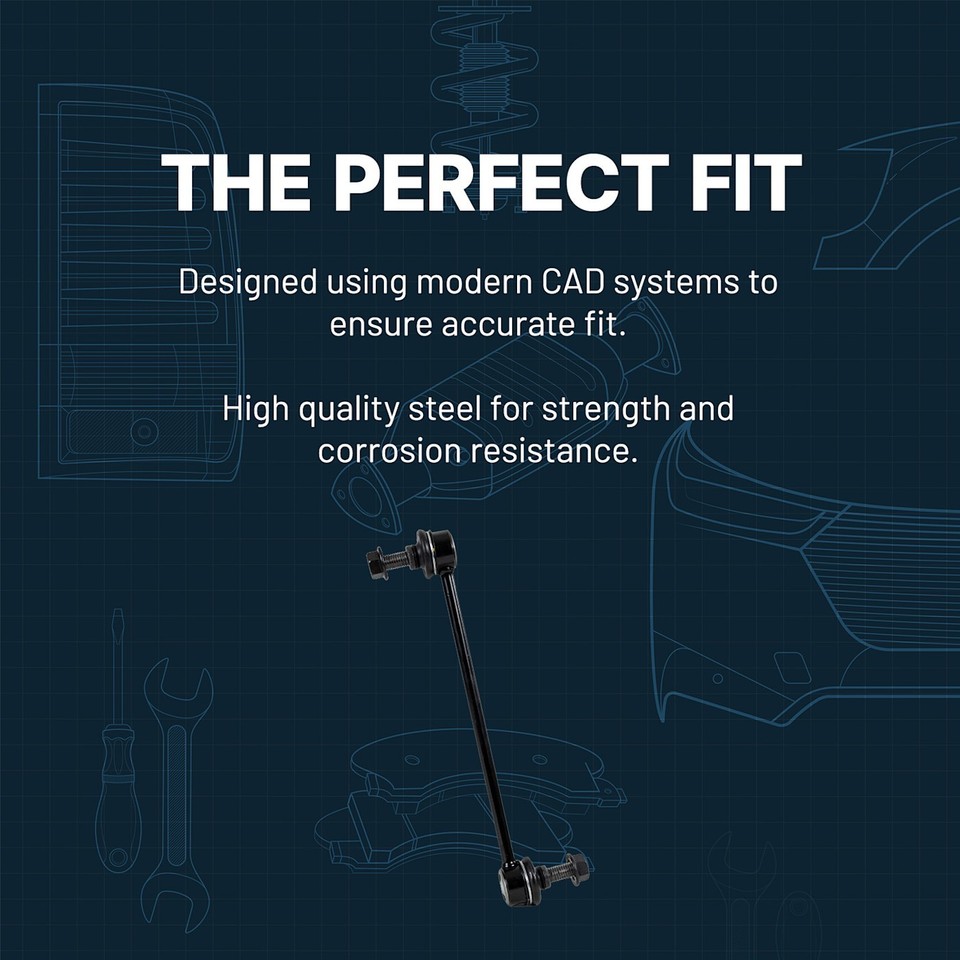 Sway Bar Links Rear Passenger Right Side Hand C2D49528 for Jaguar F ...