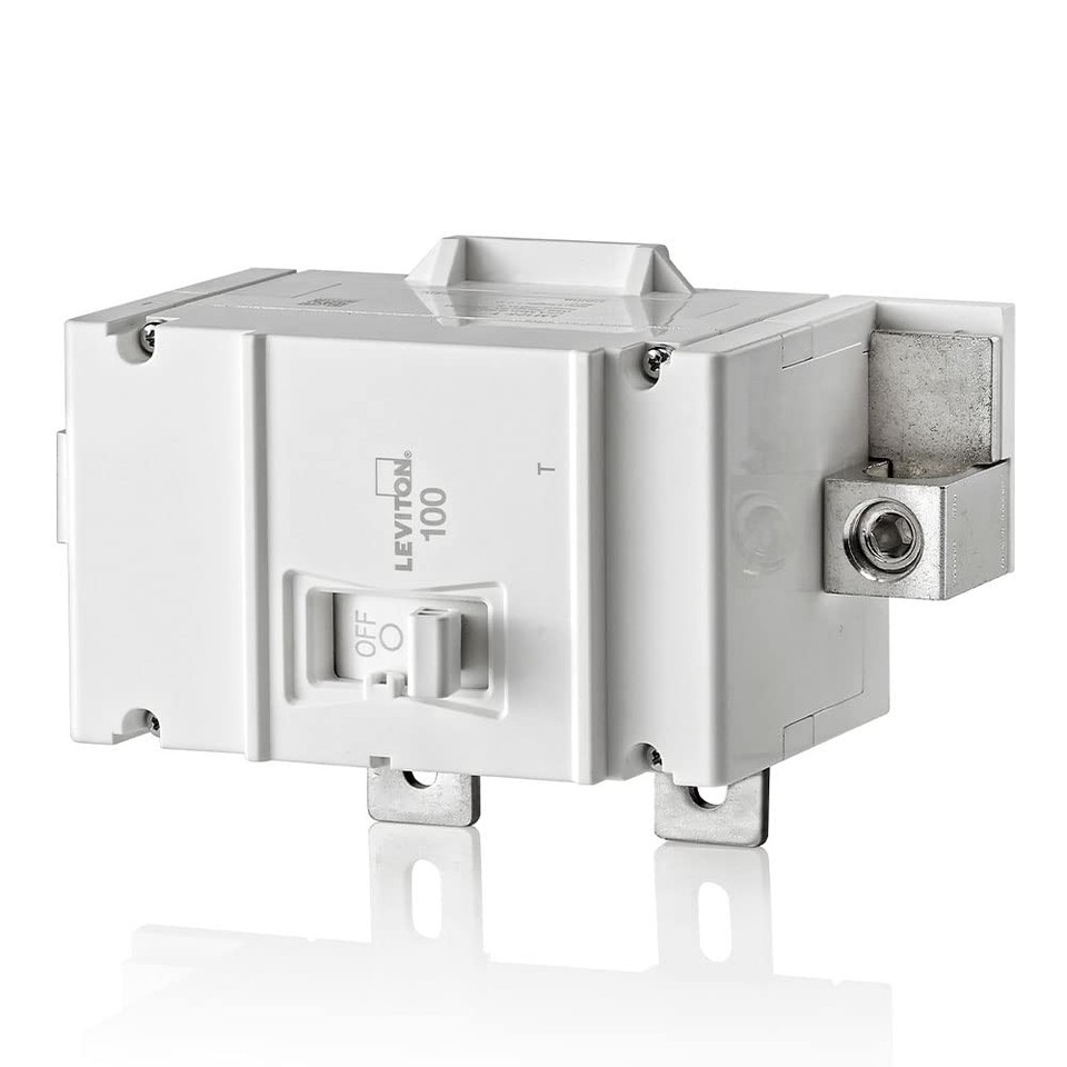 Leviton 100A 2-Pole Main Circuit Breaker, LM100-T, White 78477225622| eBay