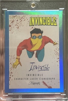 2025 Invincible Keepsake Character Laser Signagraph #313 03/20 ...
