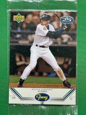 2002 Upper Deck Franz Seattle Mariners Baseball Sealed #1 Ichiro | eBay