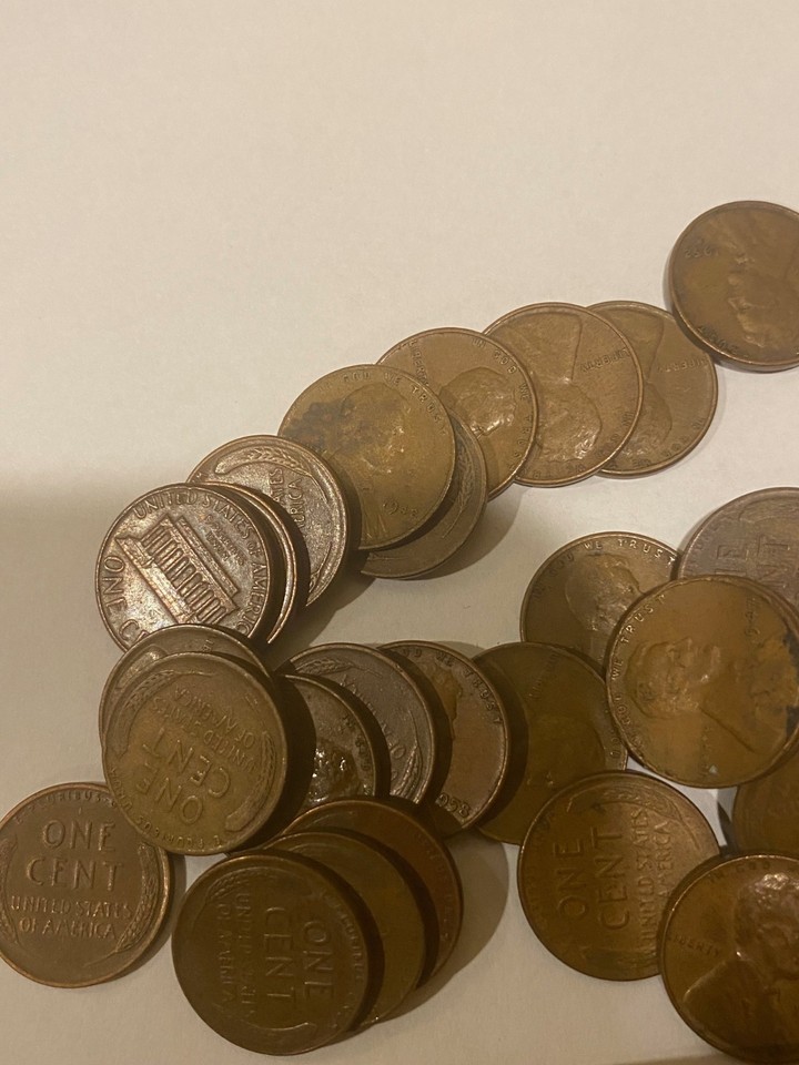 Wheat Penny Roll (1 Roll) In Nice Circulated Condition! Free Shipping ...