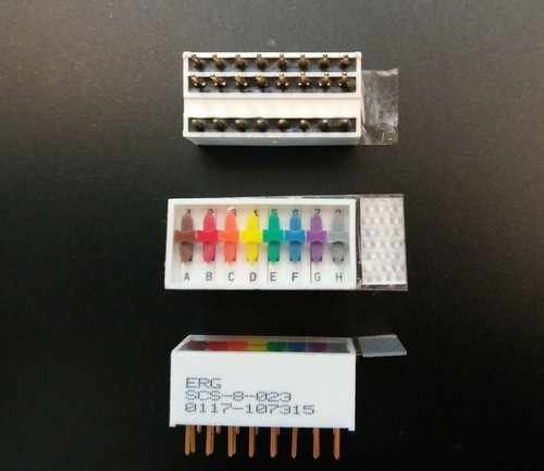 ERG SCS-8-023 8 WAY PCB MOUNT SWITCH QTY = 3 | eBay