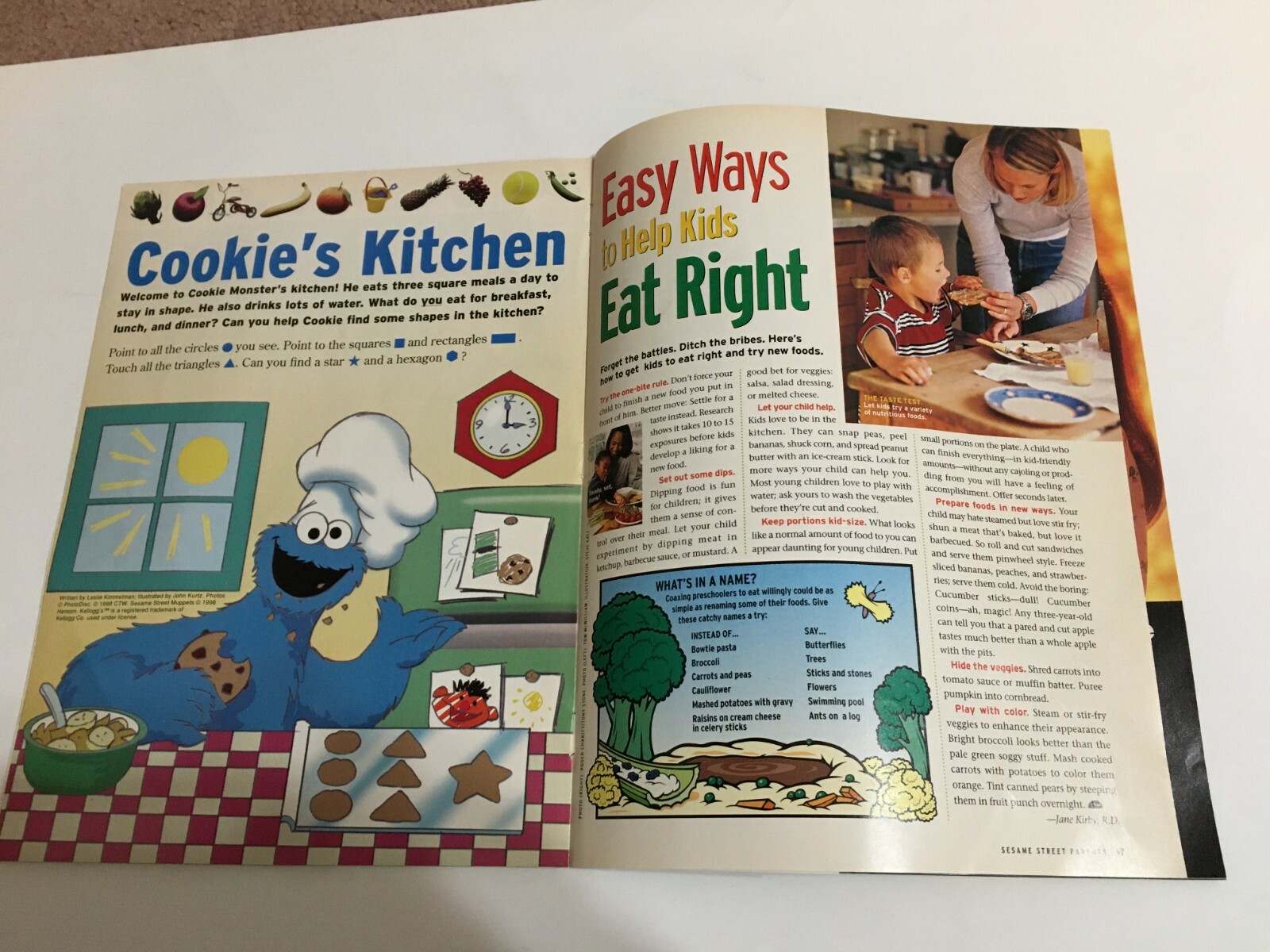 Vintage Sesame Street Parents Magazine 1998 Special Issue EXCELLENT ...