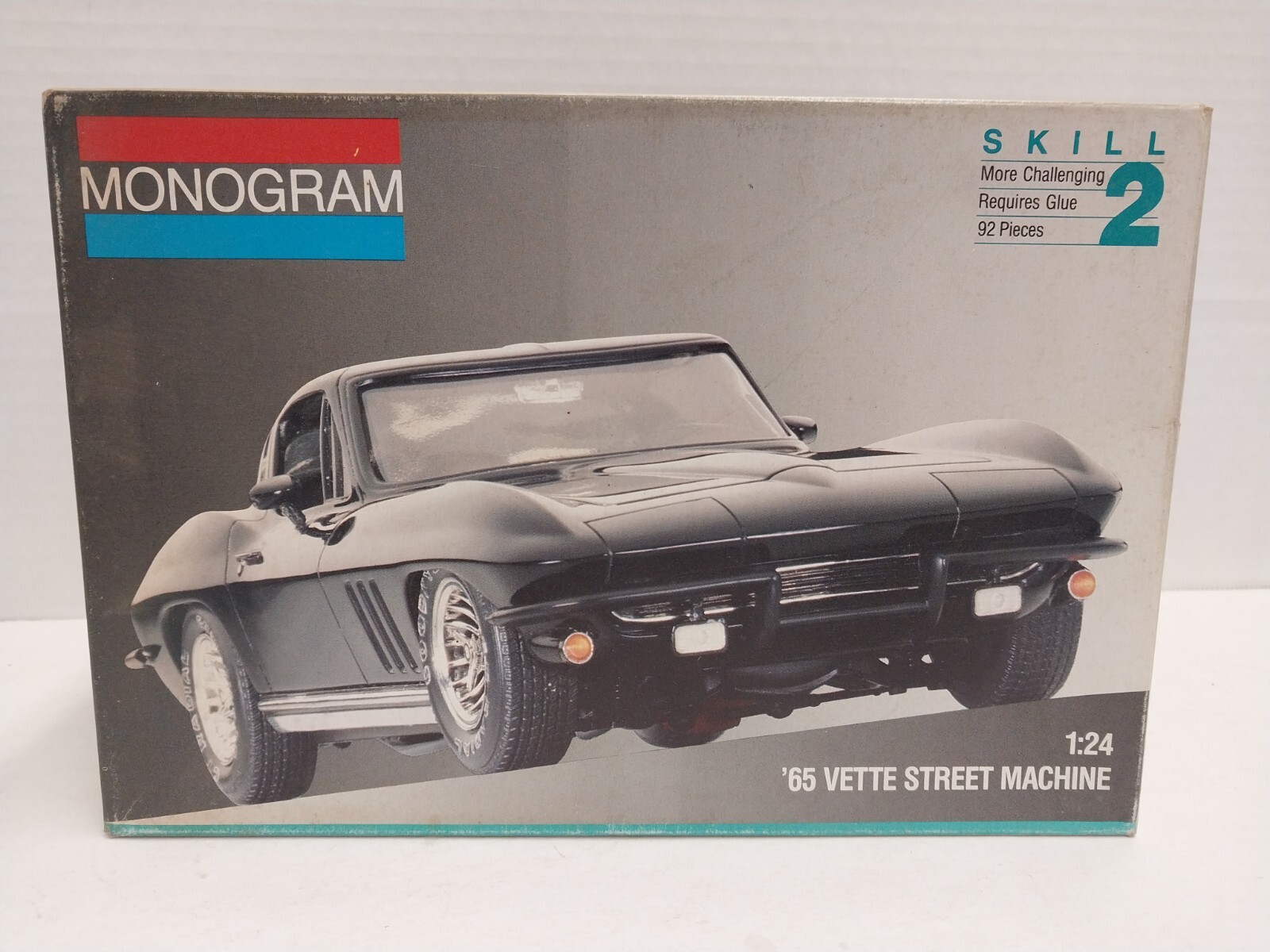 Monogram ‘65 Vette Street Machine 1:24 Model Kit #2724 Corvette Open ...