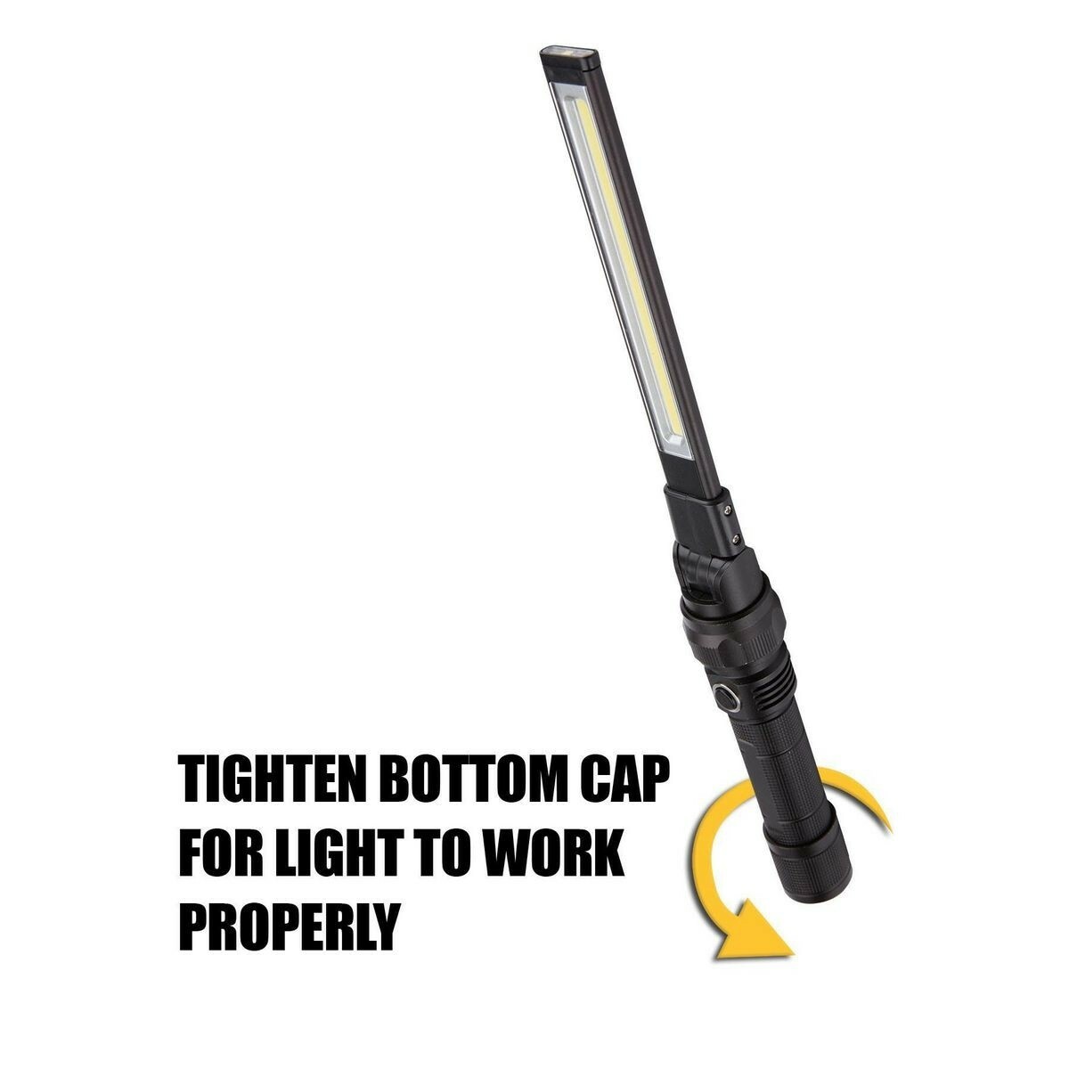 Braun Magnetic Slim Bar Folding Light - Rechargable 390 Lumens LED ...