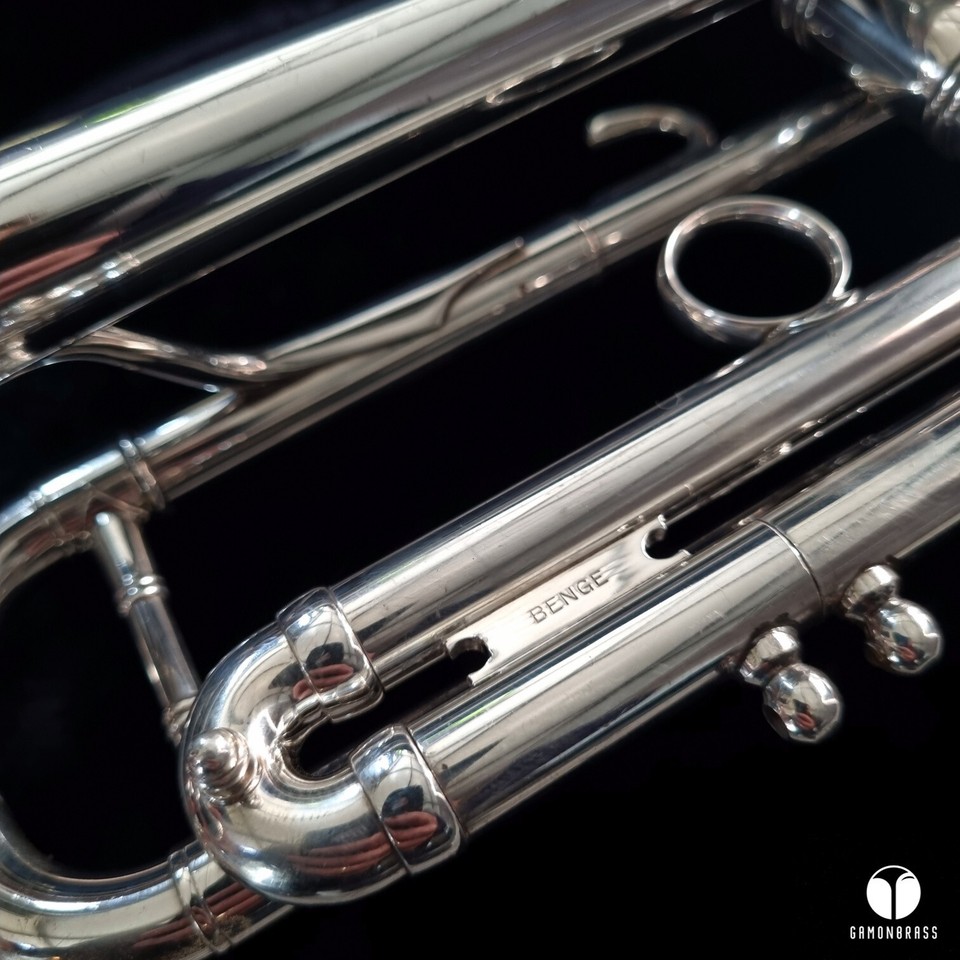 E.Benge Burbank MLP 3 bell trumpet case mouthpieces mute gamonbrass | eBay