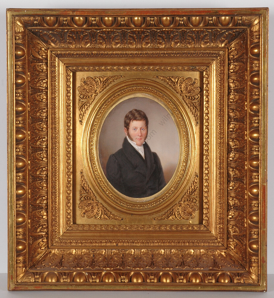 Emanuel Thomas Peter (1799-1873) "Portrait of a Gentleman", Important ...