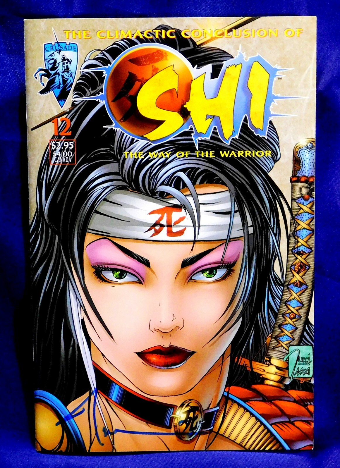 SHI WAY OF THE WARRIOR #12 SIGNED BY CREATOR & ARTIST WILLIAM TUCCI | eBay