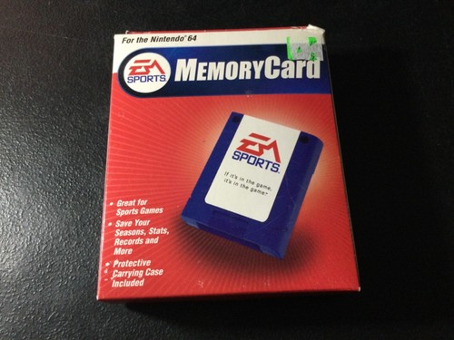 EA Sports Memory Card, N64 (Nintendo) Box, Packaging VG | eBay
