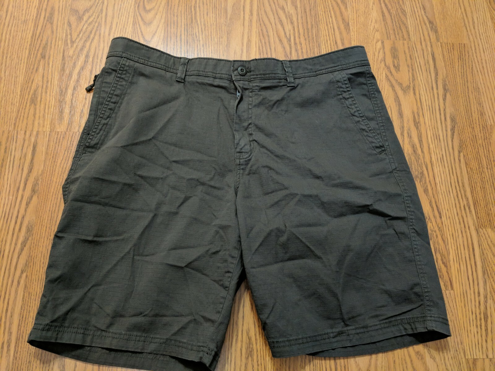 Mens WEATHERPROOF Tan Ripstop Shorts Size 40 10L Hiki… - Gem