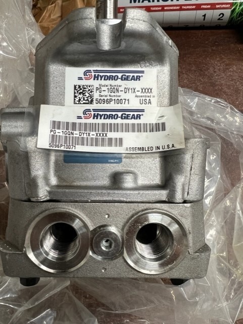 Exmark 103-2766 Hydraulic Pump - Hydro Gear PG-1GQN-DY1X-XXXX | eBay