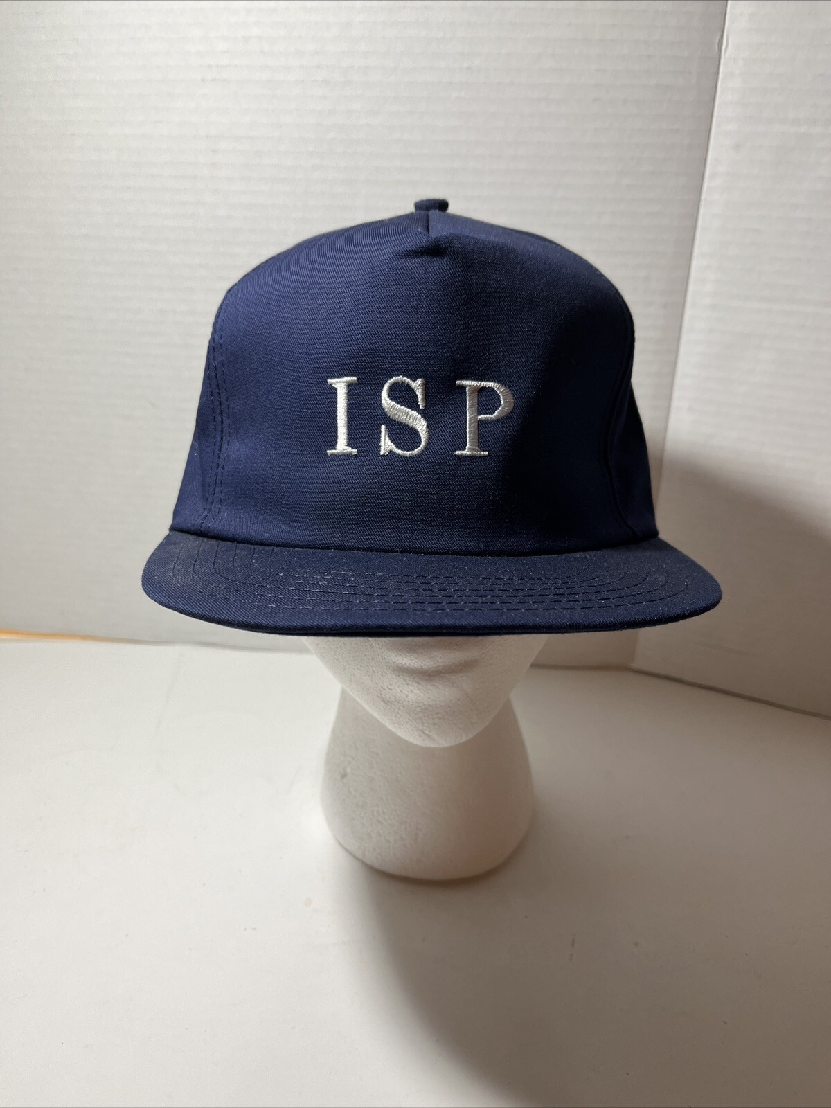 Vintage Indiana State Police ISP Snap Back Hat Cap Bl… - Gem