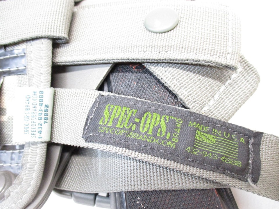 SPEC OPS BRAND BERETTA 92 RIGHT HAND PISTOL HOLSTER 9mm M9 MOLLE ACU ...