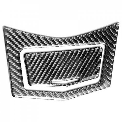 2X Real Carbon Fiber Interior Storage Box Ash Tray Lid Trim Cover Fits ...