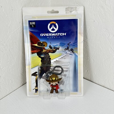 Overwatch McCree #1 Comic Book & Action Figure Backpack Hanger | eBay