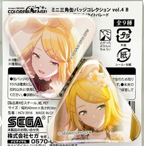 Project SEKAI COLORFUL STAGE Rin Kagamine Mini Badge Set Nightcord at ...