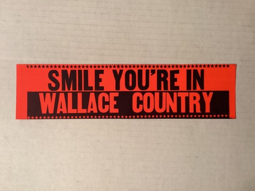 SMILE YOU’RE IN WALLACE COUNTRY 3x12 BUMPER STICKER | eBay