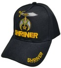 Shriners Baseball Cap Black Shriner Hat Sphinx Crescent Scimitar ...