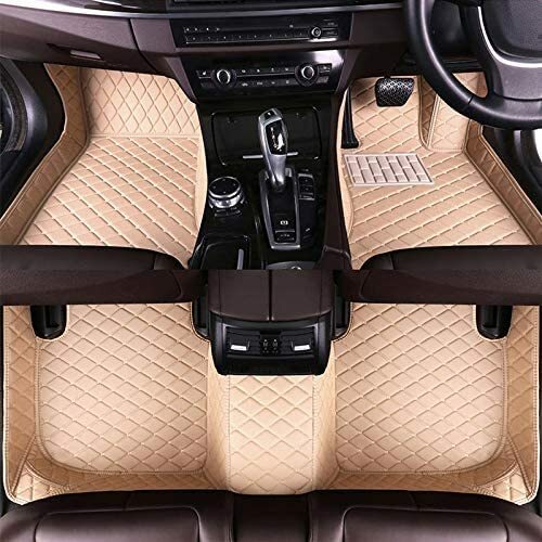 Range Rover Evoque Car Mats Custom Made PU Leather Full Set All Weather ...