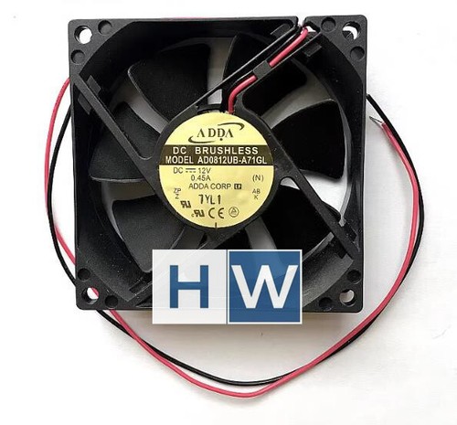 1PC AD0812UB-A71GL 12V 0.45A ADDA chassis 80 * 25 8CM cooling fan | eBay