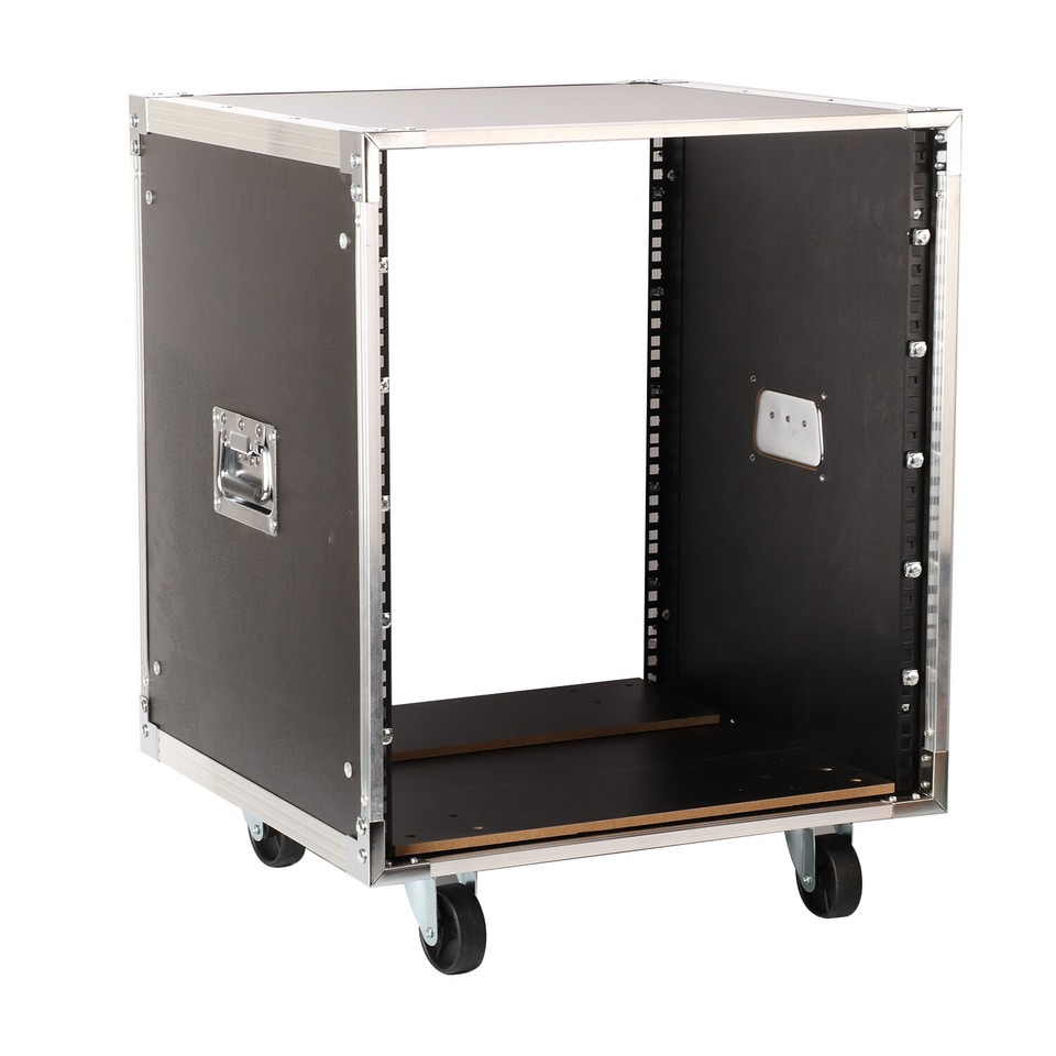 12U/16U Universal Open Frame 19" Server Equipment Rack Cabinet AV ...