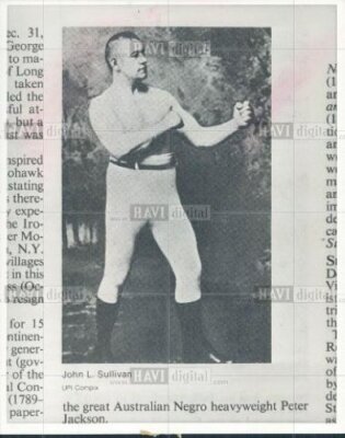 1981 Press Photo Peter Jackson Boxer | eBay